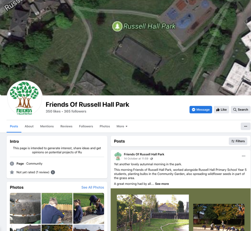Friends of Russell Hall Park – Russell Hall Primary